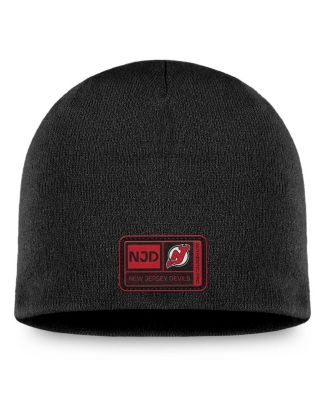 Men's Fanatics Black New Jersey Devils Authentic Pro Training Camp Knit ...