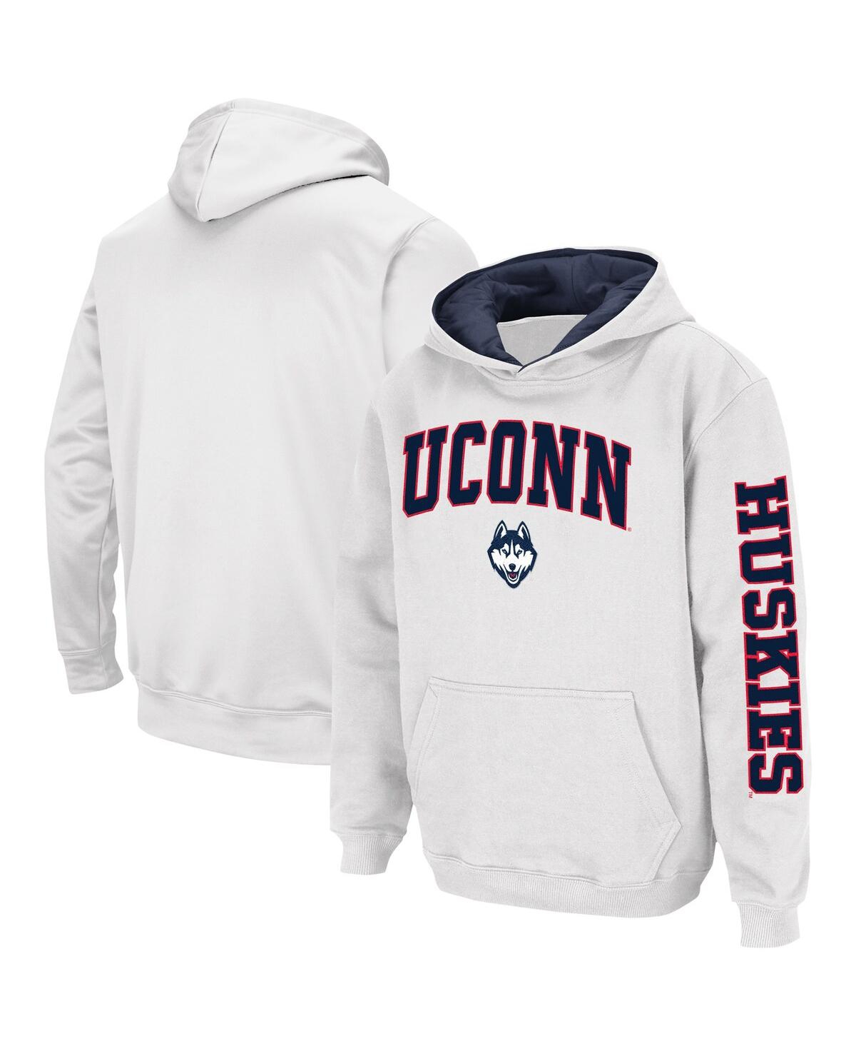 Click here for Big Boys Colosseum White UConn Huskies 2-Hit Pullo... prices