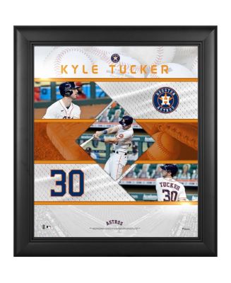 Kyle Tucker Houston Astros Framed 15" x 17" Stitched Stars Collage - Macy's