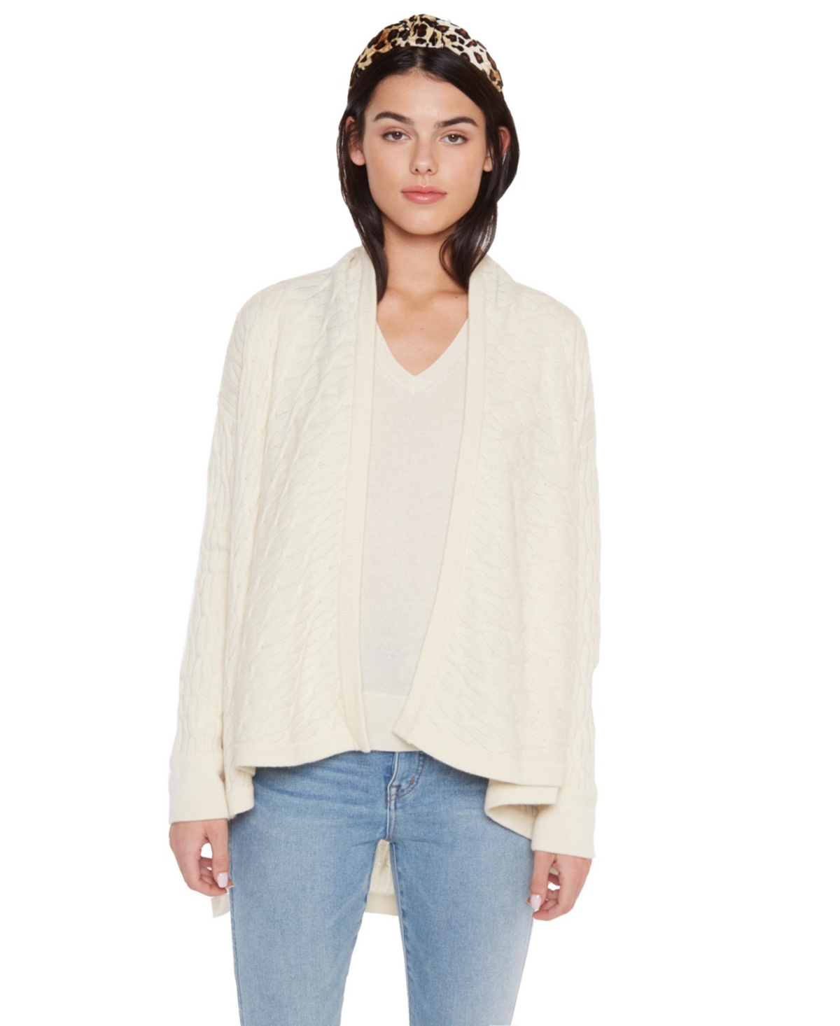 Click here for Jennie Liu Womens 100 Pure Cashmere 4-ply Cable-kn... prices