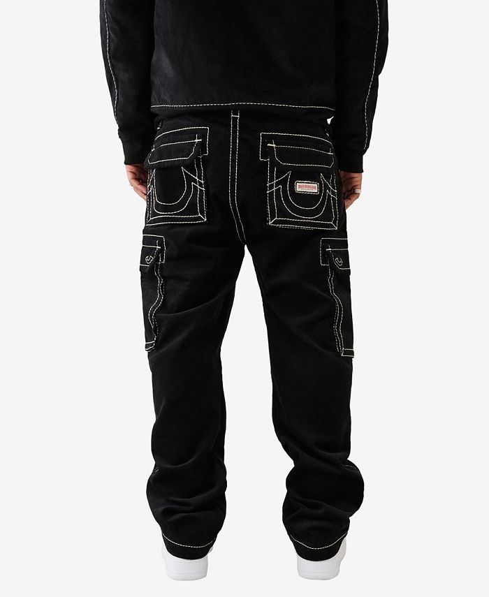 True Religion Men's Corduroy Big T Cargo Pants - Macy's