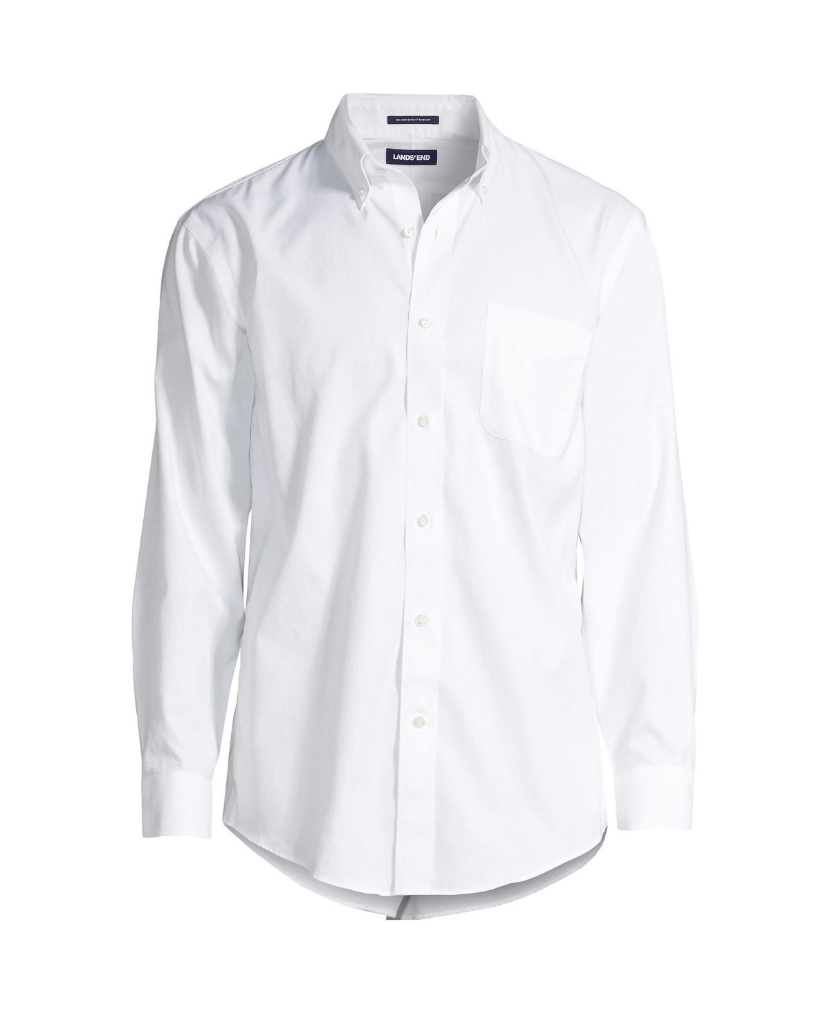 Click here for Lands End Mens Traditional Fit Solid No Iron Supim... prices
