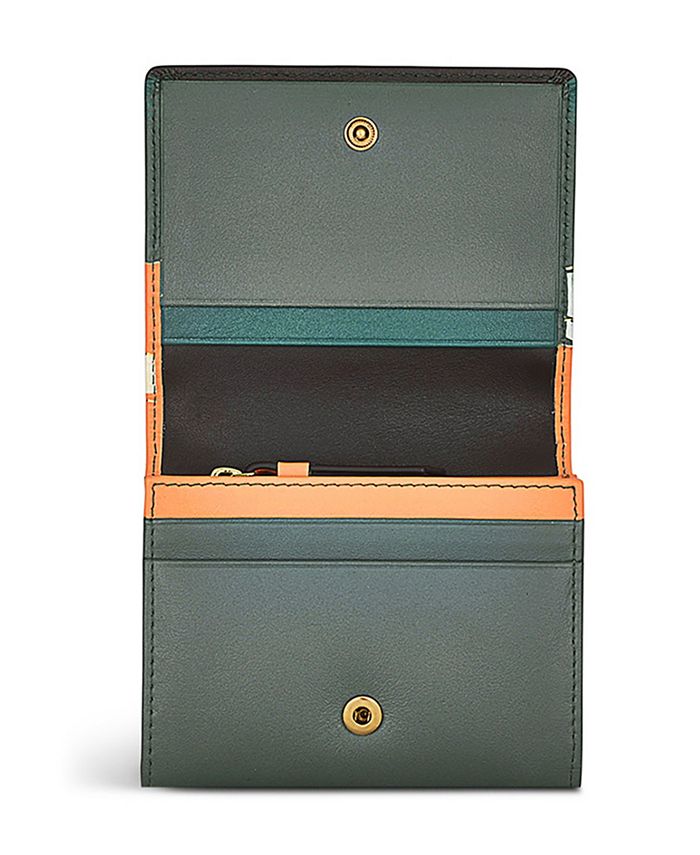 Radley London Book Street Leather Mini Flapover Wallet - Macy's