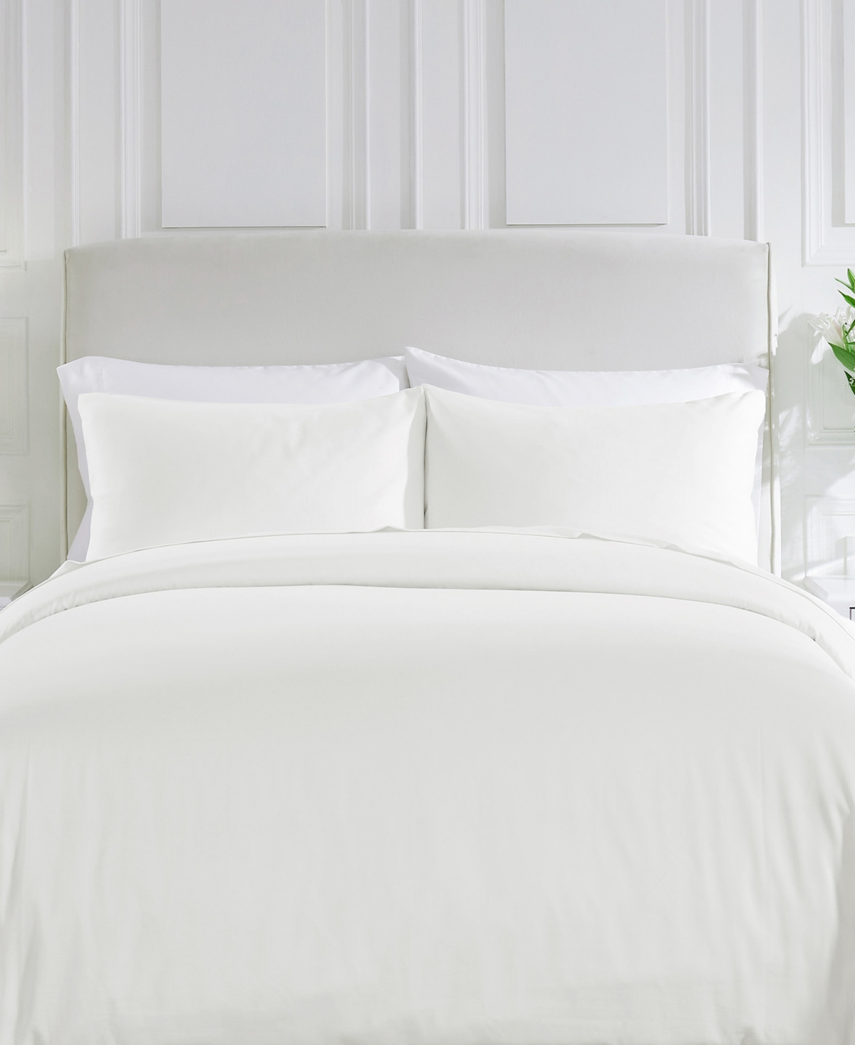 Click here for Luxury Duvet Cover Only - 400 Thread Count 100 Cot... prices