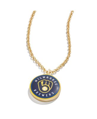 Women's Baublebar Milwaukee Brewers Pendant Necklace - Macy's