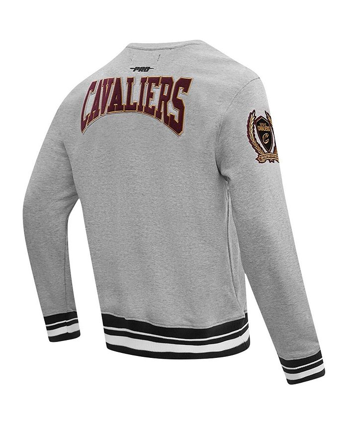 Pro Standard Men's Heather Gray Cleveland Cavaliers Crest Emblem ...