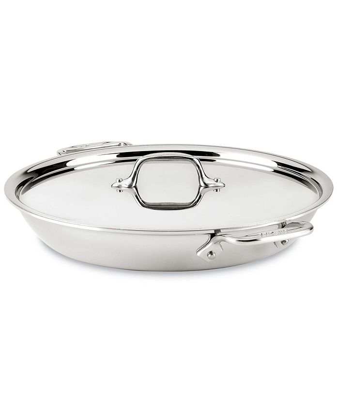 All-Clad D3 Stainless Steel 3 Qt. Universal Pan - Macy's