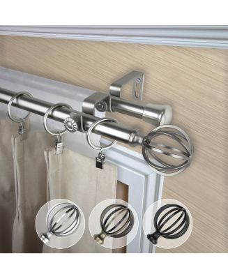 Cage 13/16" Double Curtain Rod 28-48" - Macy's