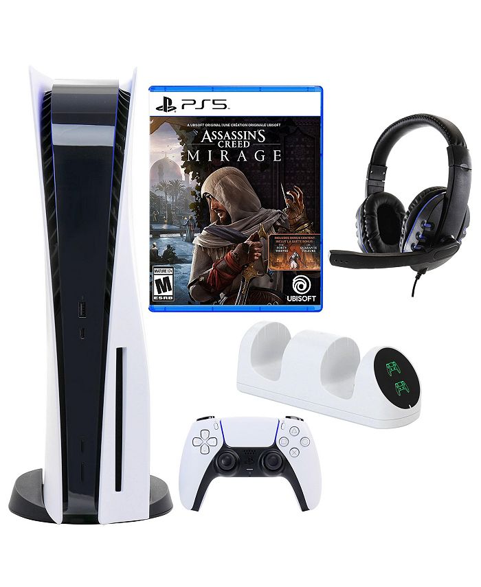 PlayStation PS5 Core with Mirage, Headset and Dual Charging Dock - Macy's