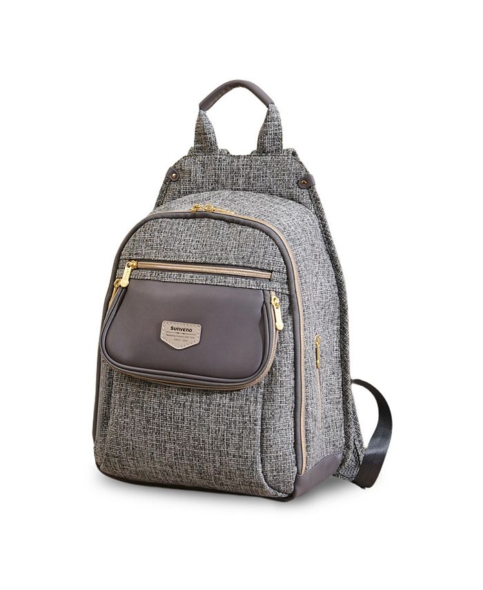 Sunveno Mini Tweed Parent Diaper Backpack - Macy's