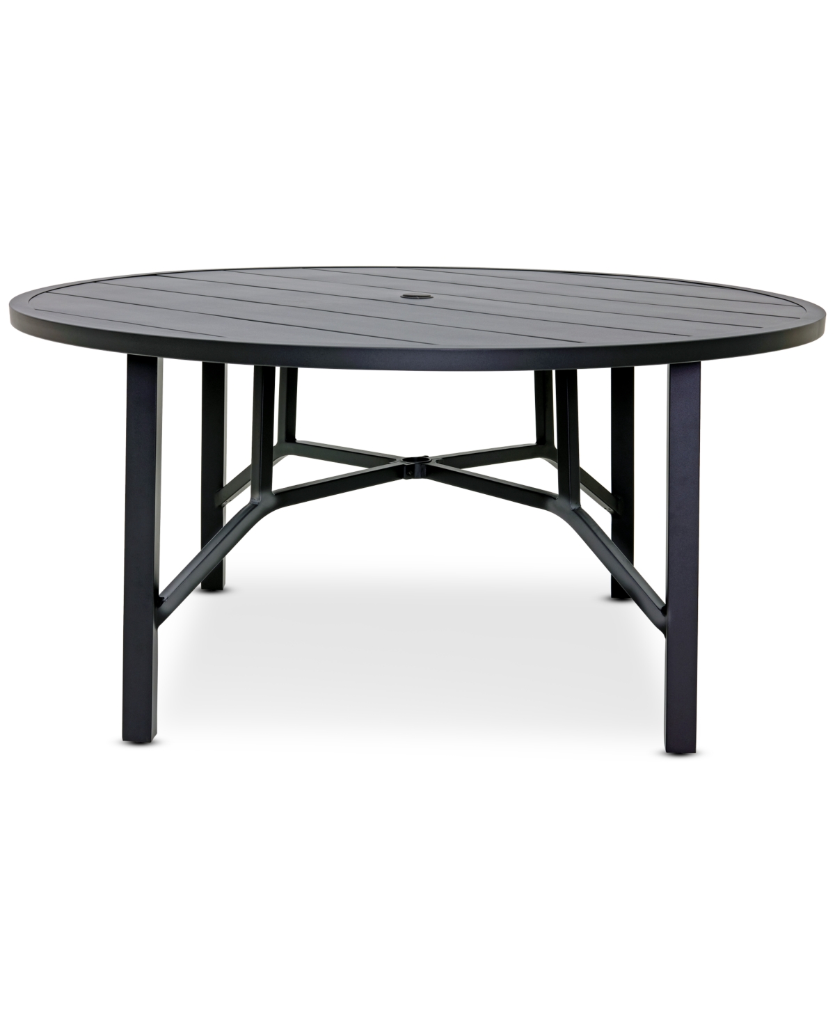 Click here for Astaire 60 Round Outdoor Slat Top Dining Table  Cr... prices