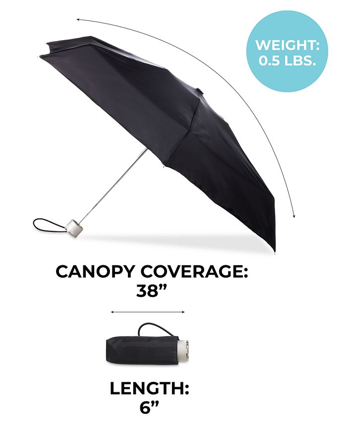 Totes Water Repellent Mini Folding Umbrella - Macy's