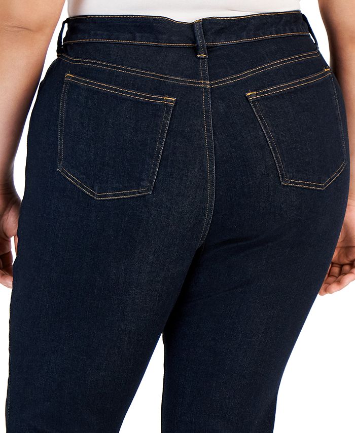 Style & Co Plus Size High-Rise Bootcut Jeans, Created for Macy's - Macy's