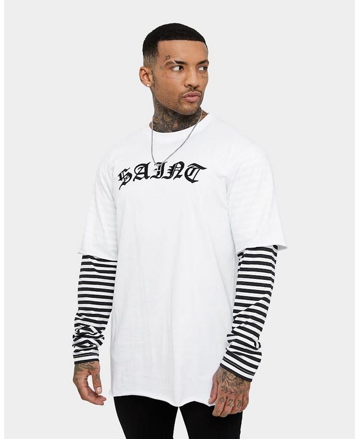 SAINT MORTA Men's Jail Layered Long Sleeve T-Shirt - Macy's