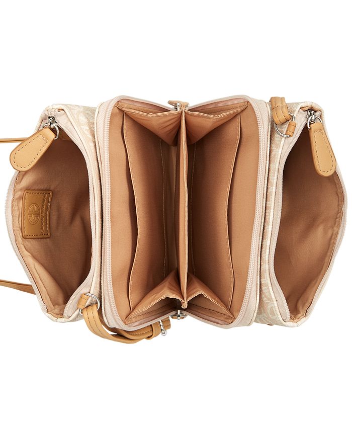 Giani Bernini Block Signature Dasher Crossbody, Created for Macy's - Macy's