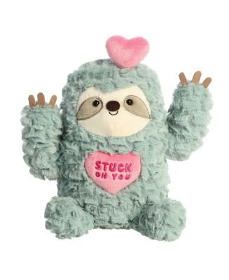 Aurora Medium Stuck On You Sloth JUST SAYIN' Witty Plush Toy Green 10 ...