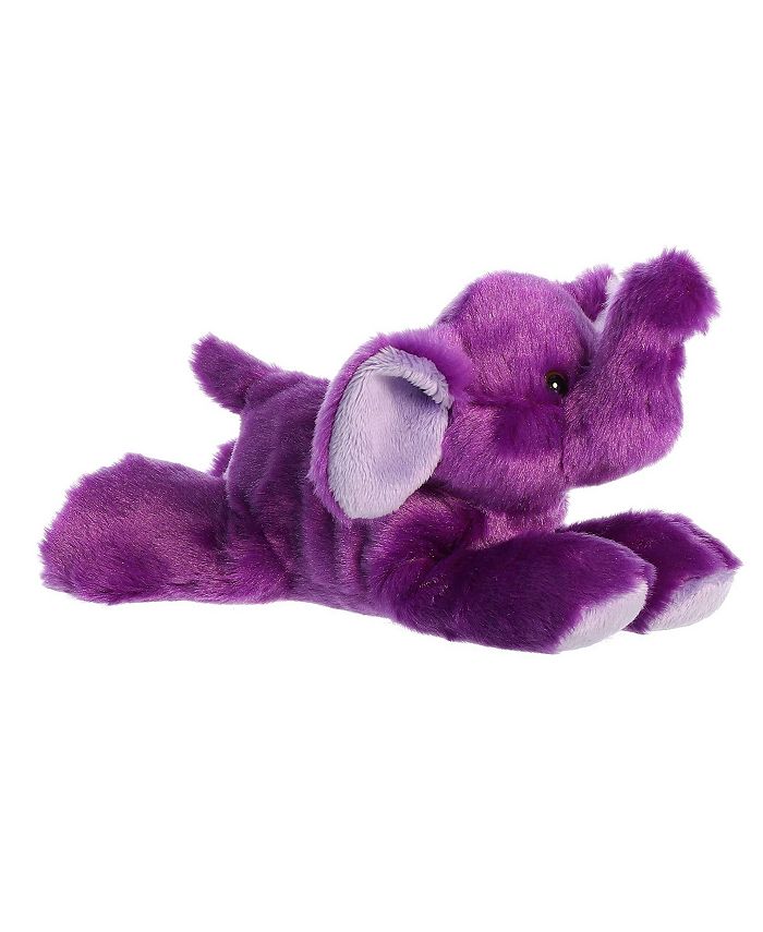 Aurora Small Violet Elephant Mini Flopsie Adorable Plush Toy Purple 8 ...