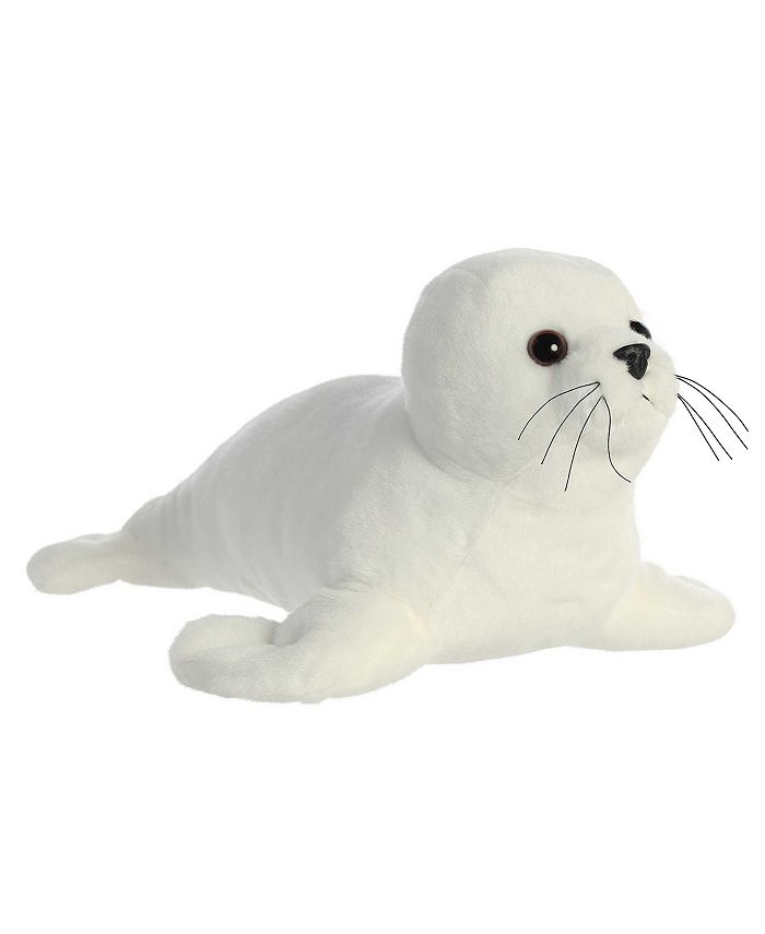Aurora Large Harp Seal Destination Nation Adventurous Plush Toy White ...