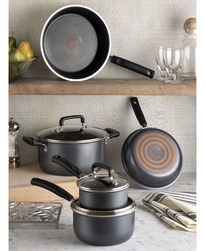 T-Fal Signature Titanium 12 Piece Nonstick Cookware Set - Macy's