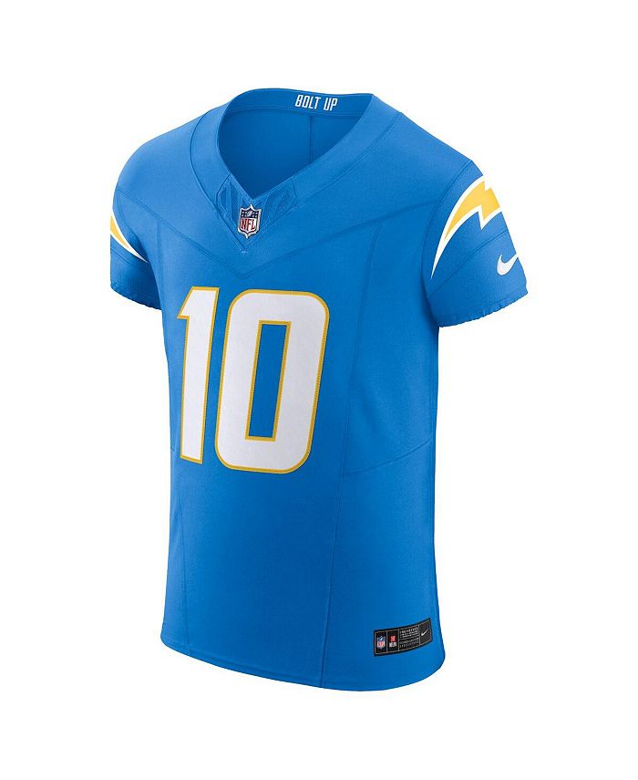 Nike Men's Justin Herbert Powder Blue Los Angeles Chargers Vapor F.U.S ...