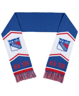 Women's WEAR by Erin Andrews New York Rangers Jacquard Stripe Scarf ...