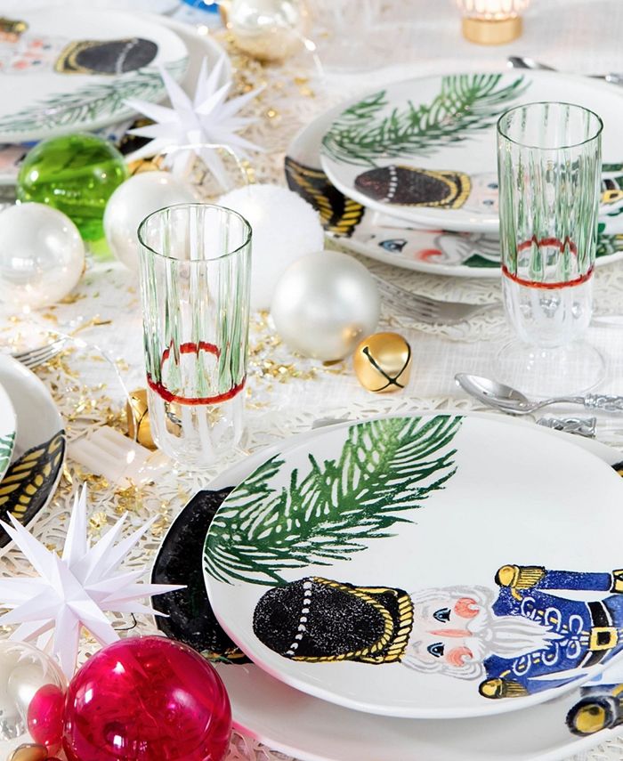 VIETRI Nutcrackers 16 Pc Dinnerware Set, Service for 4 - Macy's