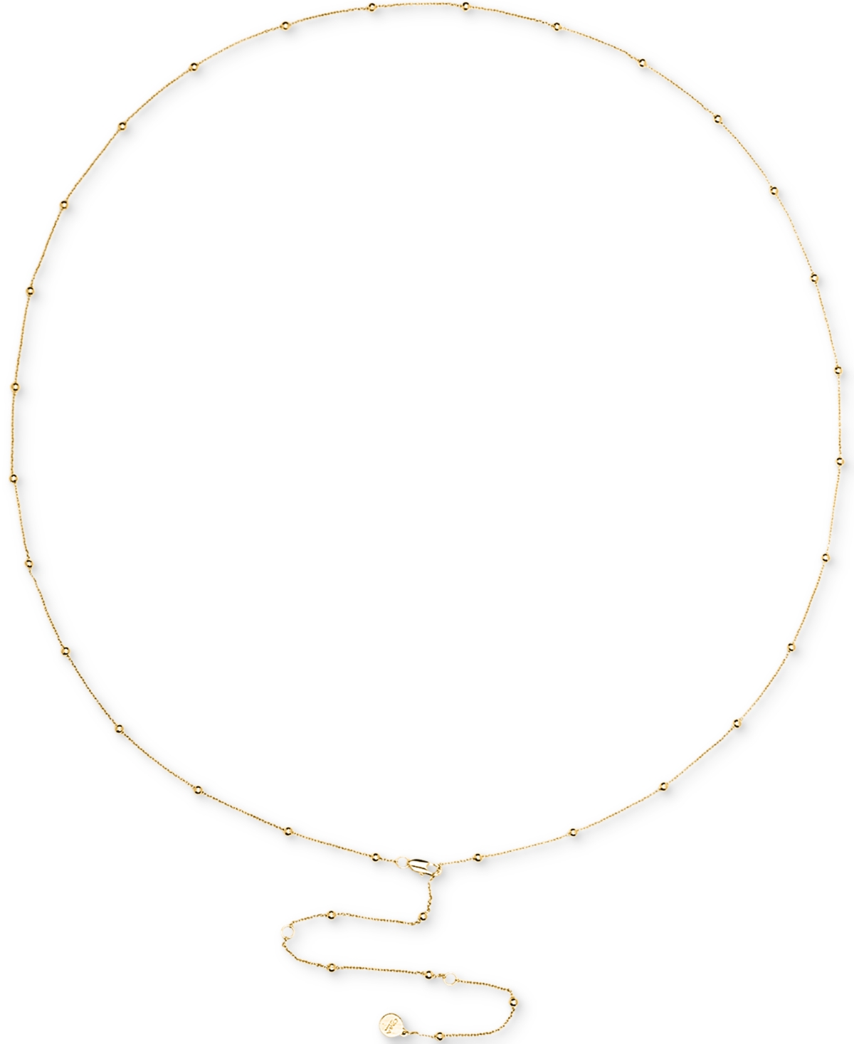 Click here for Oma The Label 18k Gold-Plated Dainty Bead Waist Ch... prices