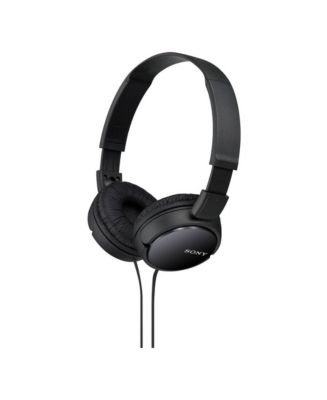 Sony ZX110 Over-Ear Dynamic Stereo Headphones (Black) - Macy's