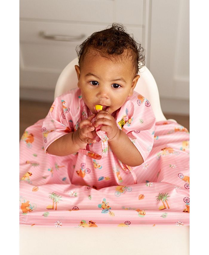 Bibado Short Sleeve Feeding Bibs ages 6-36 months Stain Free Clothing ...
