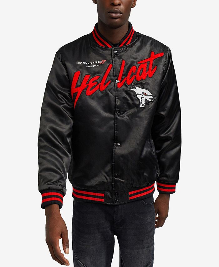 Reason Men's Dodge Hellcat Flame Varsity Jacket - Macy's