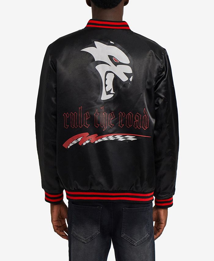 Reason Men's Dodge Hellcat Flame Varsity Jacket - Macy's