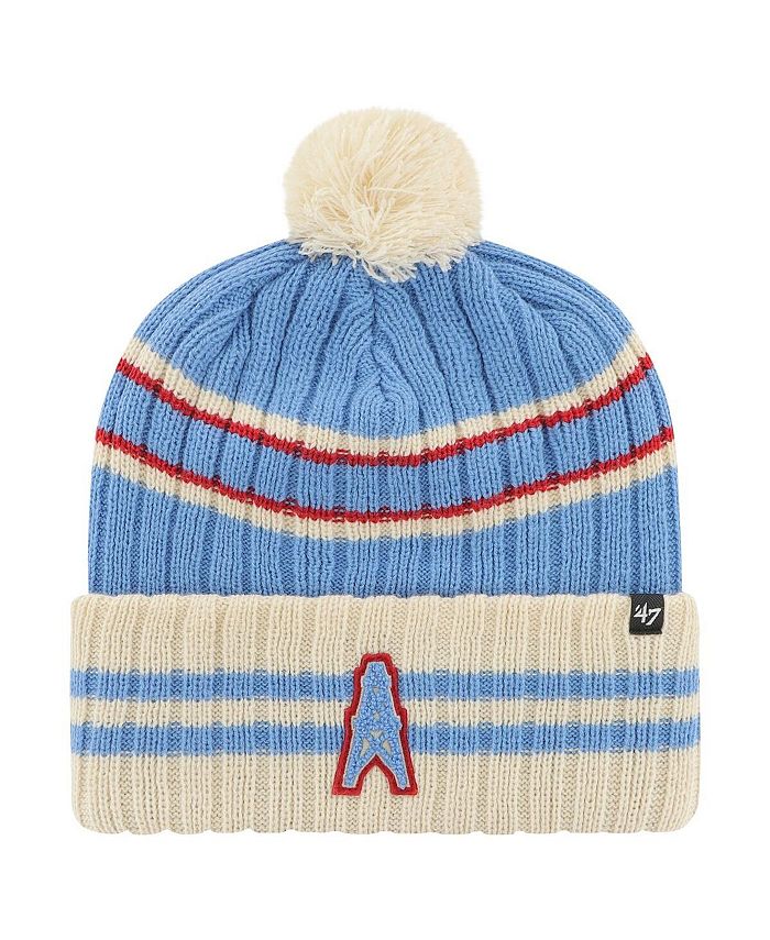 '47 Brand Men's Light Blue, Cream Houston Oilers Legacy No Huddle ...