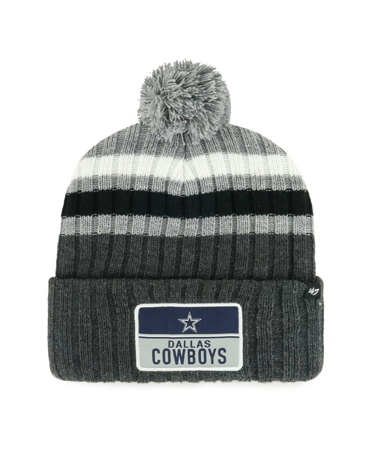 Click here for Mens 47 Brand Gray Dallas Cowboys Stack Cuffed Kni... prices