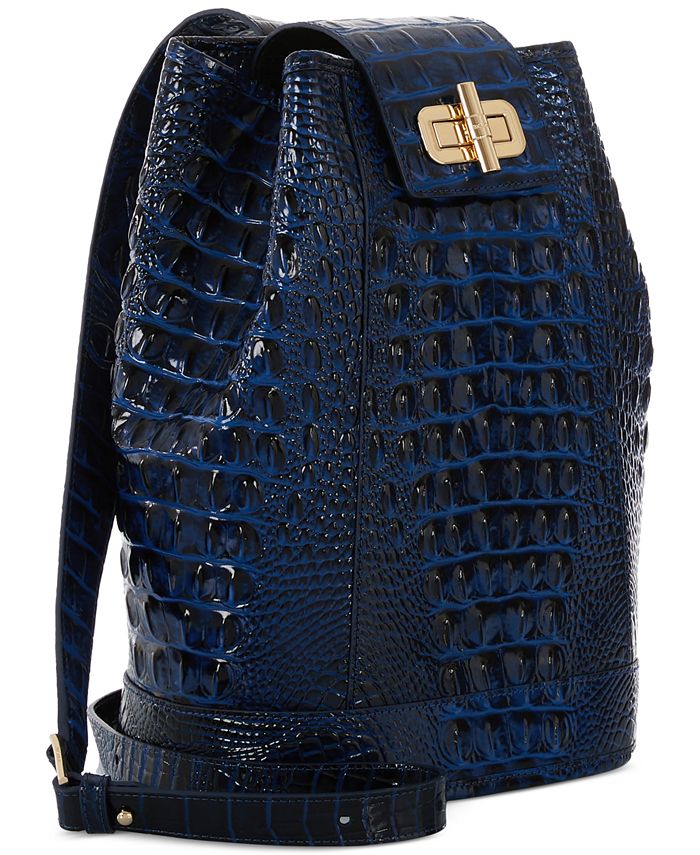 Brahmin Maddie Embossed Leather Melbourne Backpack - Macy's