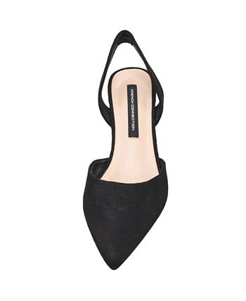 French Connection Women's Delight Slingback Kitten Heel Sandals - Macy's