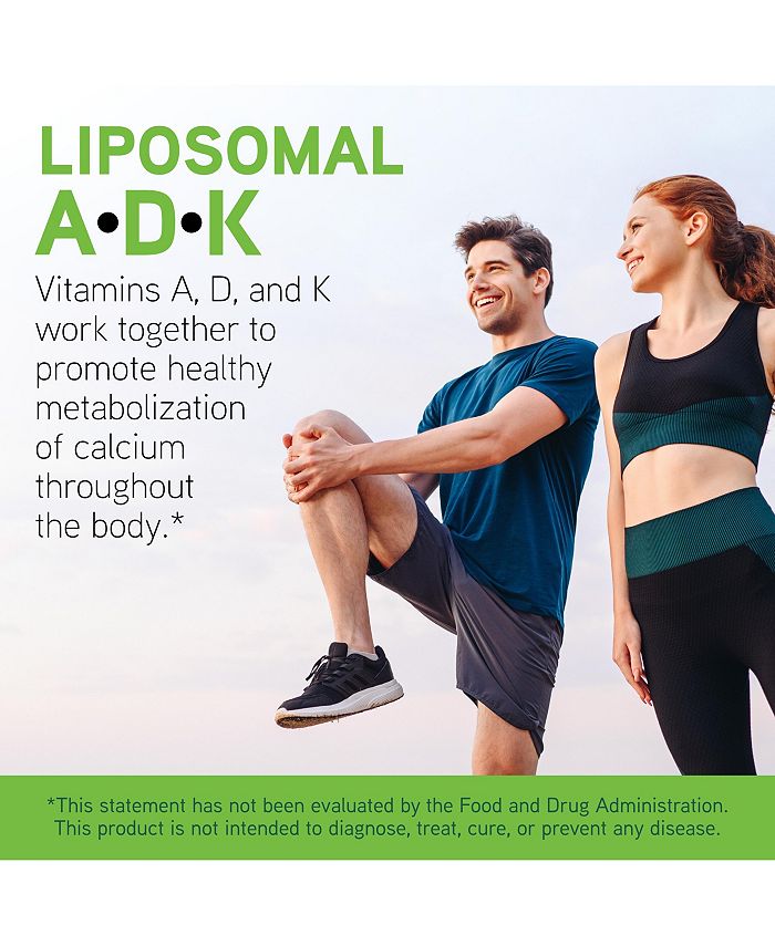 DaVinci Laboratories DaVinci Labs Liposomal ADK - Liquid Dietary ...
