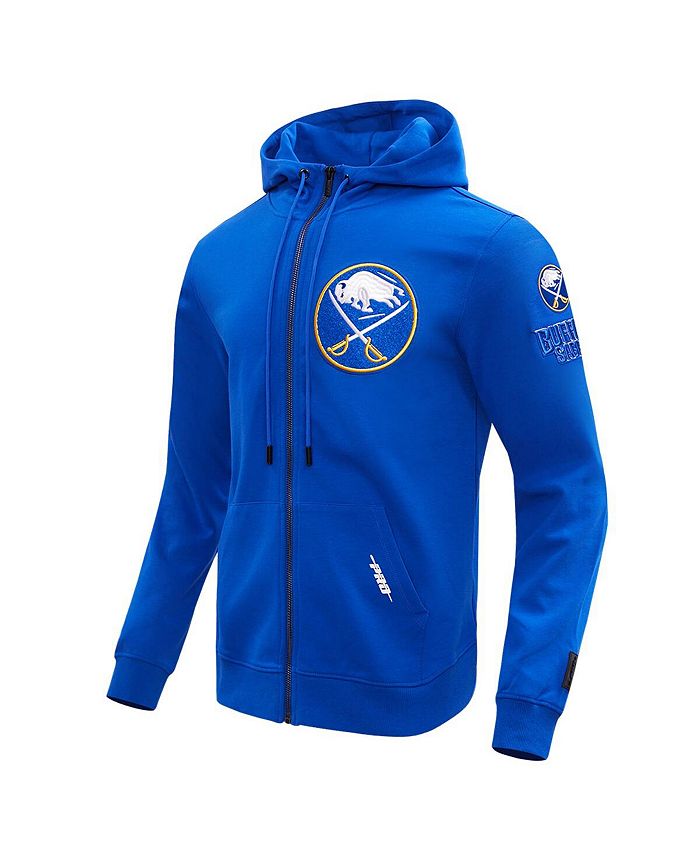 Pro Standard Men's Royal Buffalo Sabres Classic Chenille Full-Zip ...
