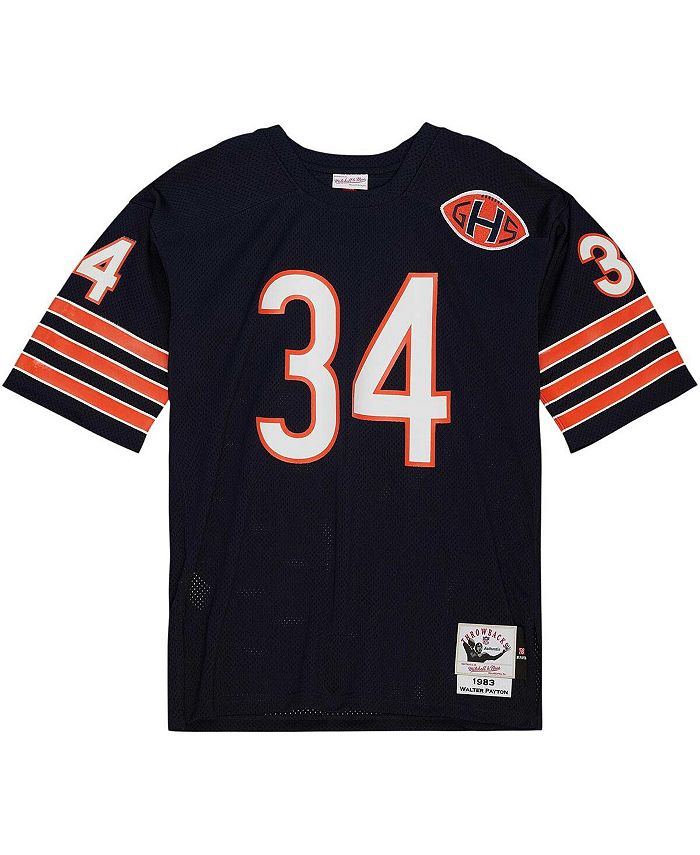 Mitchell & Ness Men's Walter Payton Navy Chicago Bears 1983 Authentic ...