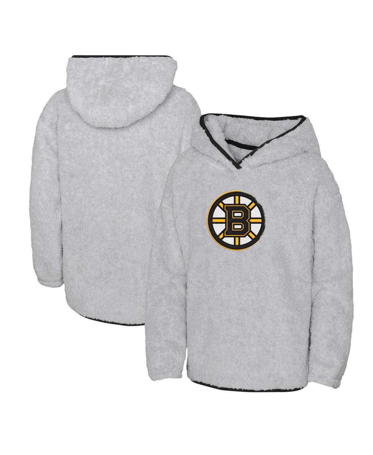 Click here for Big Girls Heather Gray Boston Bruins Ultimate Tedd... prices