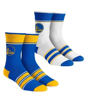 Men's and Women's Rock 'Em Socks Golden State Warriors Multi-Stripe 2 ...