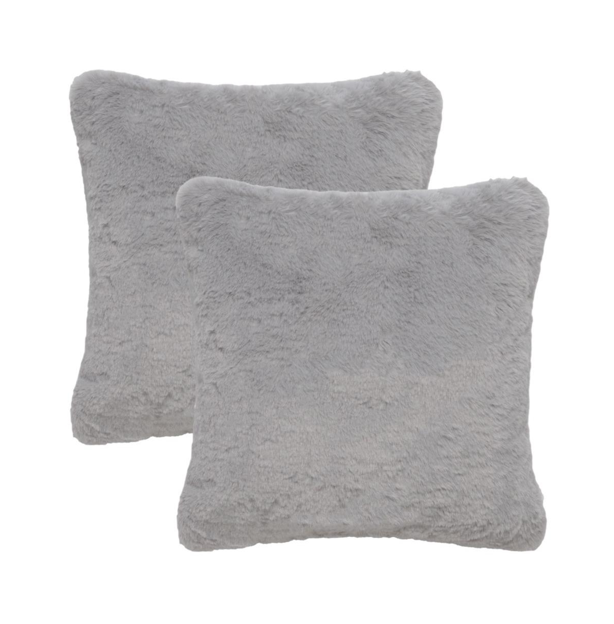Click here for Safavieh Flayn 22 x 22 Pillow (Set of 2) - Grey prices