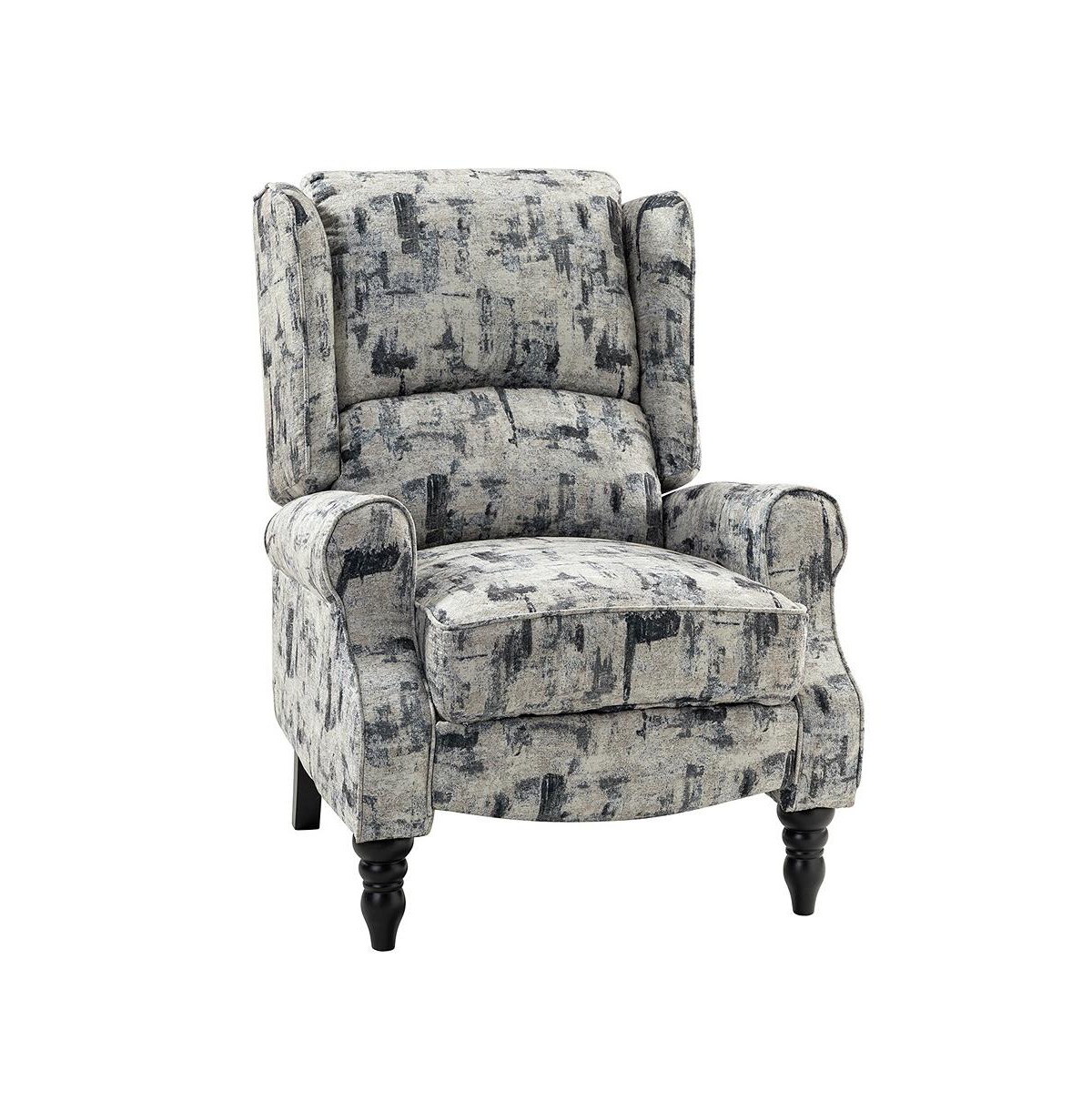Click here for Asikli Manual Recliner with Wingback Design - Grey prices