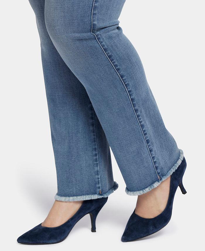 NYDJ Plus Size High Rise Marilyn Straight Jeans - Macy's