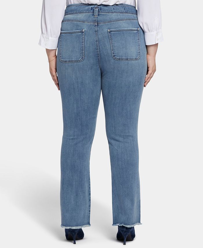 NYDJ Plus Size High Rise Marilyn Straight Jeans - Macy's