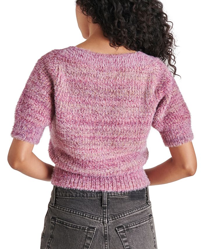 Steve Madden Women's Stephanie V-Neck Sweater - Macy's