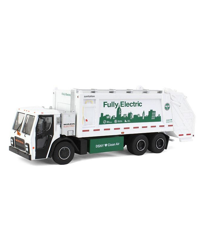 Greenlight Collectibles Green light Collectibles 1/64 Mack LR Electric Rear Loader Refuse Truck ...