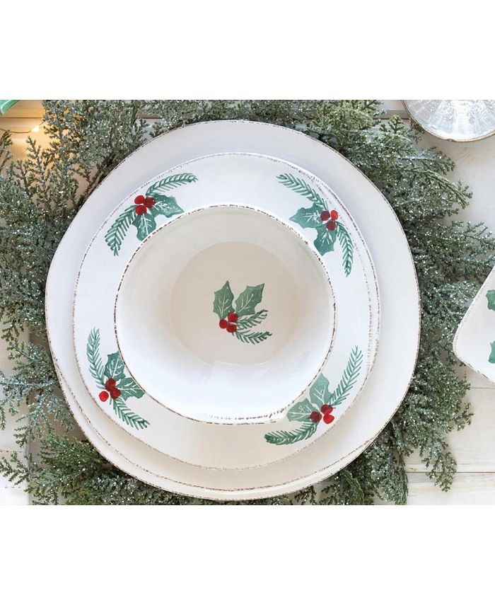 VIETRI Lastra Evergreen Dinnerware Salad Plate - Macy's