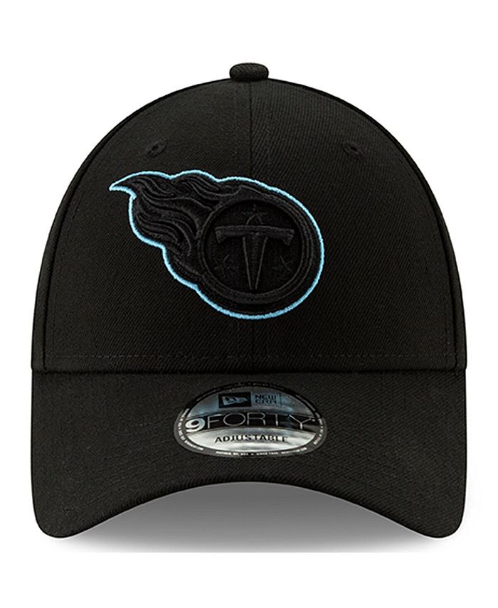 New Era Men's Black Tennessee Titans Momentum 9FORTY Adjustable ...