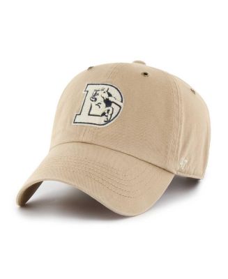 Men's '47 Brand Khaki Denver Broncos Overton Clean Up Adjustable Hat ...