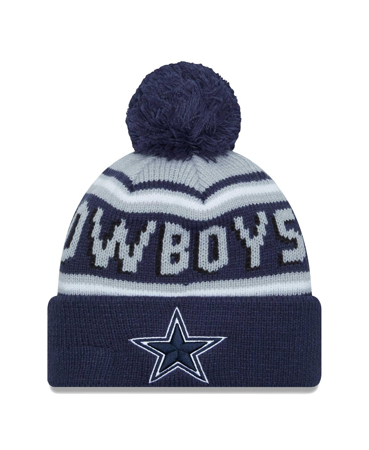 Click here for Mens New Era Navy Dallas Cowboys Main Cuffed Knit... prices